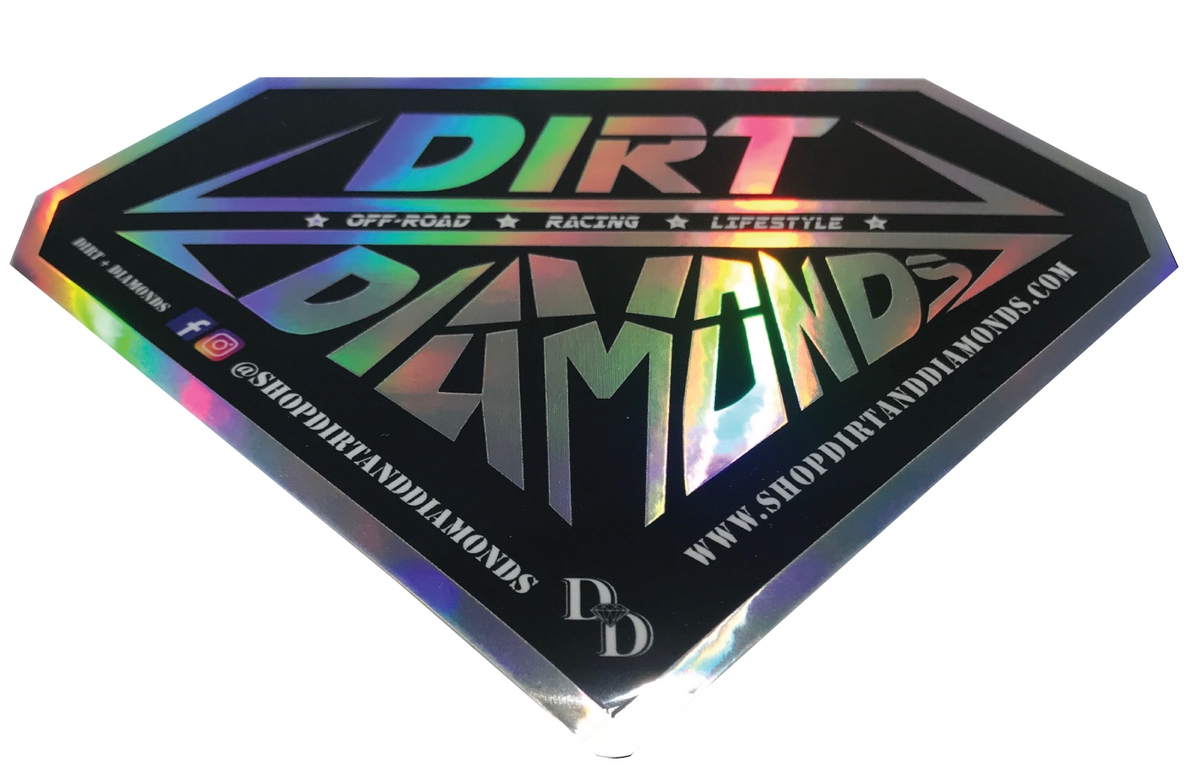 DIRT + DIAMONDS BLING STICKER – Dirt + Diamonds